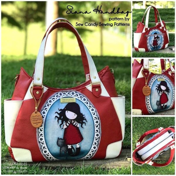 Siana Handbag sewing pattern - Sew Modern Bags
