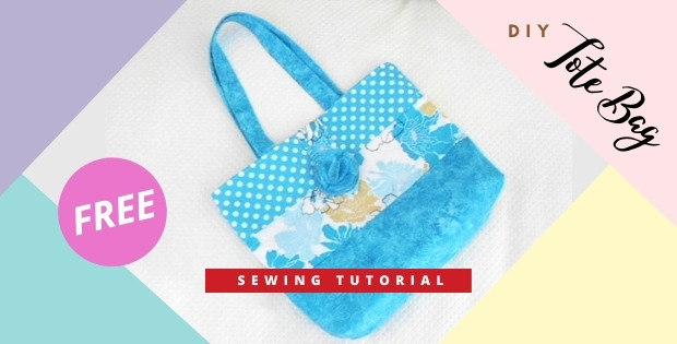 DIY Tote Bag FREE sewing tutorial - Sew Modern Bags