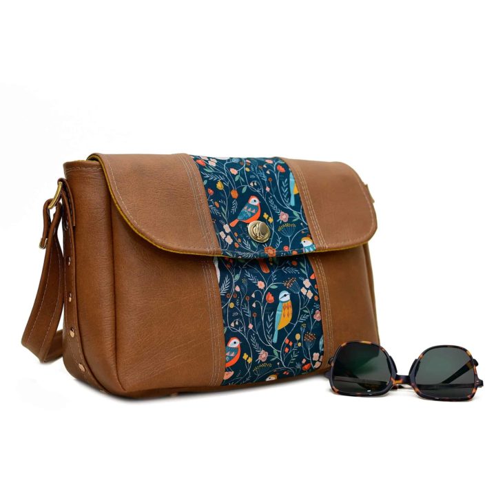 Modern Japanese Rice Bag (Komebukuro) sewing pattern - Sew Modern Bags