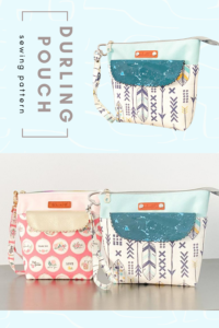 Durling Pouch sewing pattern - Sew Modern Bags
