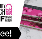 Devon Zipper Pouch sewing pattern and video - Sew Modern Bags