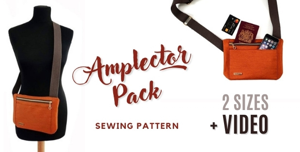 The Amplector Pack sewing pattern (2 sizes plus video) - Sew Modern Bags