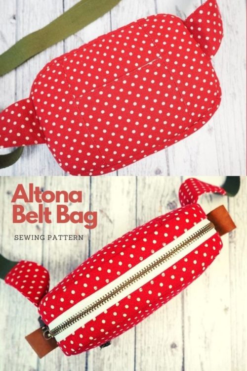 Altona Belt Bag sewing pattern - Sew Modern Bags