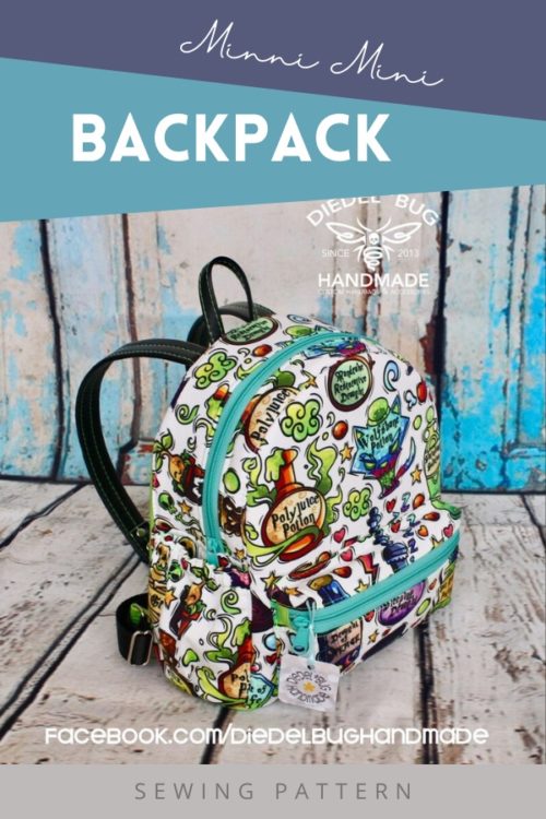 Minni Mini Backpack sewing pattern - Sew Modern Bags