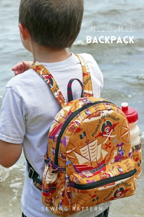 Minni Mini Backpack sewing pattern - Sew Modern Bags