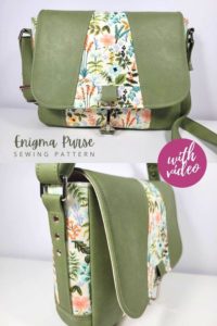 Enigma Purse sewing pattern (with video) - Sew Modern Bags