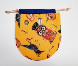 Mini Drawstring Pouch FREE video sewing tutorial - Sew Modern Bags