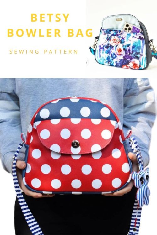 Betsy Bowler Bag sewing pattern (with videos) - Sew Modern Bags