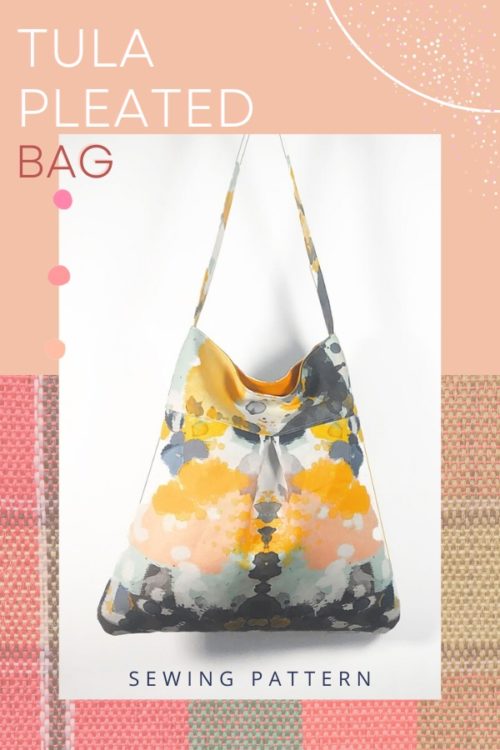 Tula Pleated Bag sewing pattern - Sew Modern Bags