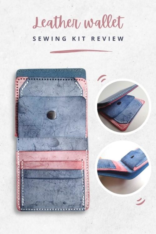 How to sew a real leather wallet - Sew Modern Bags