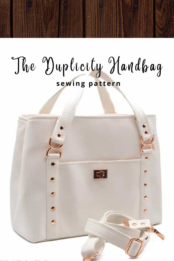 The Duplicity Handbag sewing pattern (with videos) - Sew Modern Bags