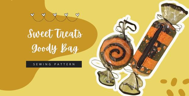 Sweet Treats Goody Bag sewing pattern - Sew Modern Bags