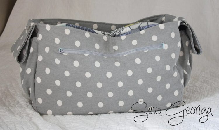 Stroller Tote Bag FREE sewing pattern and tutorial - Sew Modern Bags