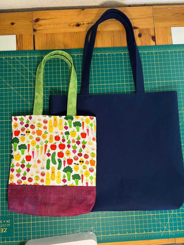 Custom Tote Bag pattern generator (2 styles) - Sew Modern Bags