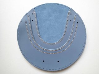 Small Round Leather Bag kit review - Sew Modern Bags