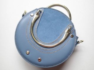 Small Round Leather Bag kit review - Sew Modern Bags