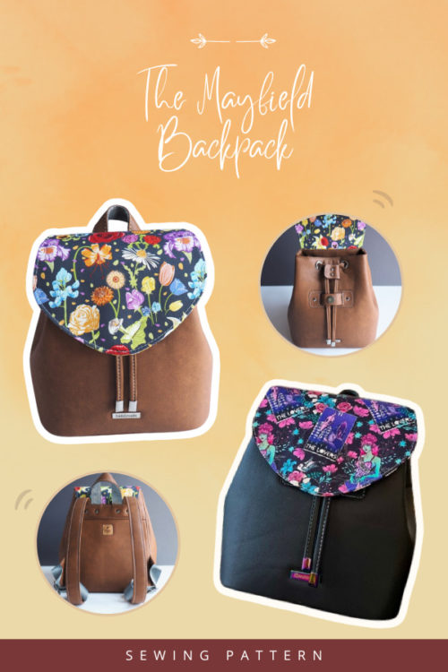 The Mayfield Backpack sewing pattern - Sew Modern Bags