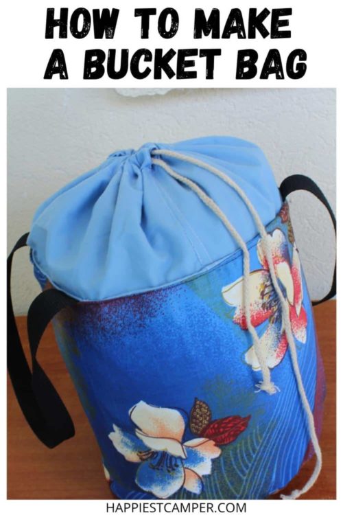 Bucket Bag FREE sewing pattern (with video) - Sew Modern Bags