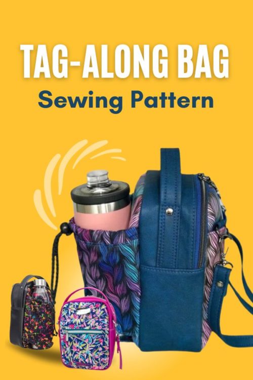 Tag-Along Bag sewing pattern (2 styles with video) - Sew Modern Bags
