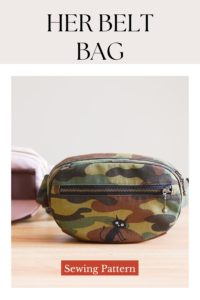 Her Belt Bag sewing pattern - Sew Modern Bags