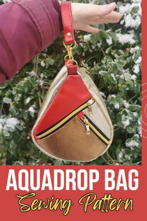 Aquadrop Bag sewing pattern (with video) - Sew Modern Bags