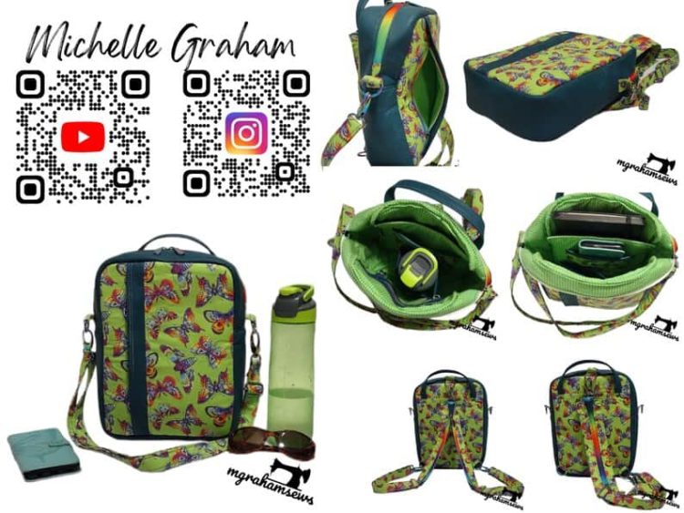 Parrano Convertible Bag sewing pattern (with video) - Sew Modern Bags