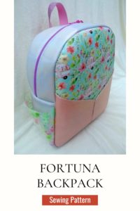Fortuna Backpack sewing pattern (with video) - Sew Modern Bags