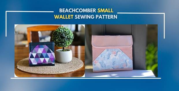 Beachcomber Small Wallet sewing pattern (with video) - Sew Modern Bags
