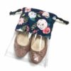 Clear Drawstring Shoe Bag FREE sewing pattern (3 sizes) - Sew Modern Bags