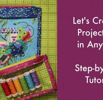 Retreat Bag sewing video with FREE sewing pattern - Sew Modern Bags