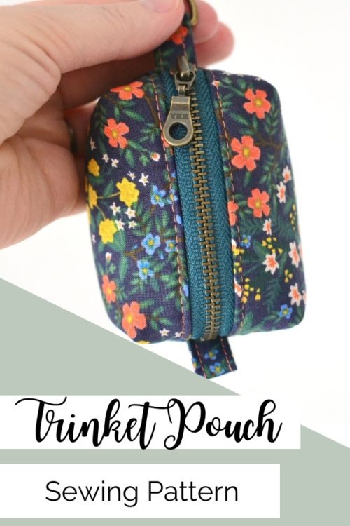 Trinket Pouch sewing pattern (3 sizes) - Sew Modern Bags