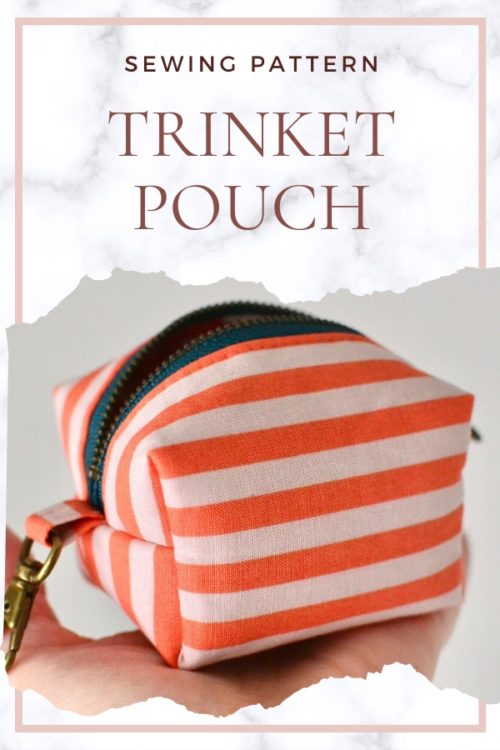Trinket Pouch sewing pattern (3 sizes) - Sew Modern Bags