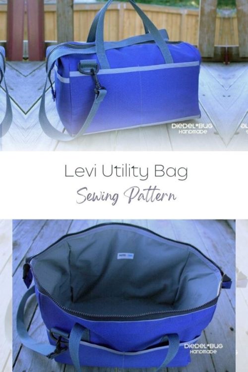 Levi Utility Bag sewing pattern - Sew Modern Bags