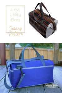 Levi Utility Bag sewing pattern - Sew Modern Bags