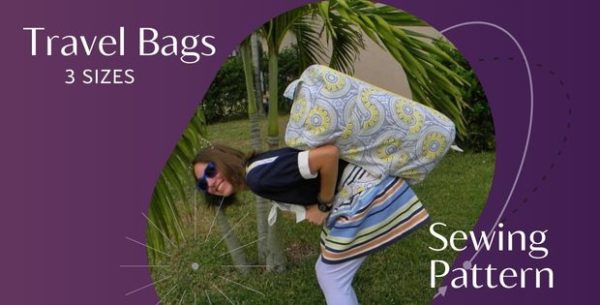 Top bags to sew for traveling, vacations and weekends away - Sew Modern ...