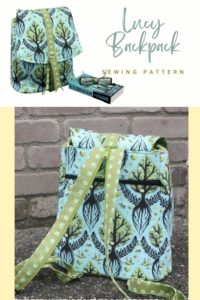 Lucy Backpack sewing pattern with video - Sew Modern Bags