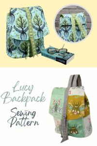Lucy Backpack sewing pattern with video - Sew Modern Bags