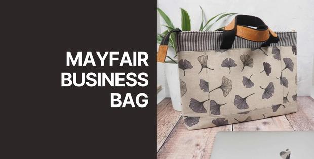 Mayfair Business Bag sewing pattern - Sew Modern Bags