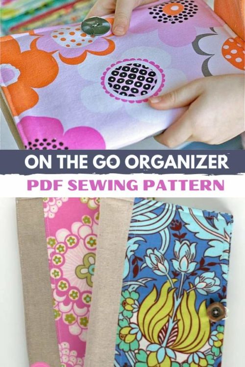 On The Go Organizer sewing pattern - Sew Modern Bags
