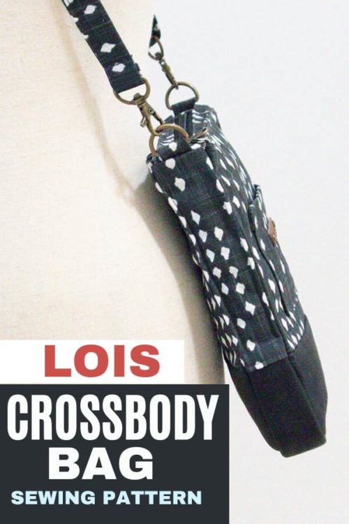 Lois Crossbody Bag FREE sewing pattern - Sew Modern Bags
