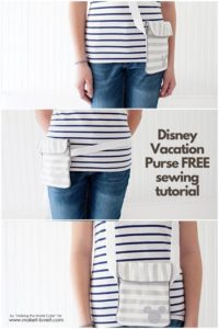 Disney Vacation Purse FREE sewing tutorial - Sew Modern Bags