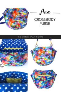 Ana Crossbody Purse sewing pattern - Sew Modern Bags