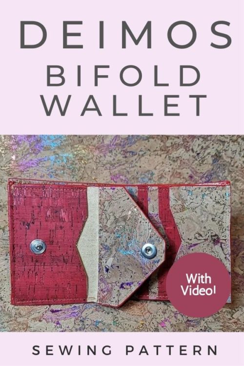Deimos Bifold Wallet sewing pattern (with video) - Sew Modern Bags