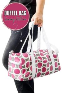 Duffel Bag sewing pattern (3 sizes + video) - Sew Modern Bags