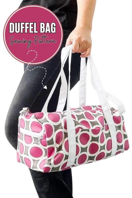 Duffel Bag sewing pattern (3 sizes + video) - Sew Modern Bags