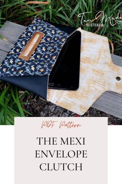 Mexi Envelope Clutch sewing pattern - Sew Modern Bags