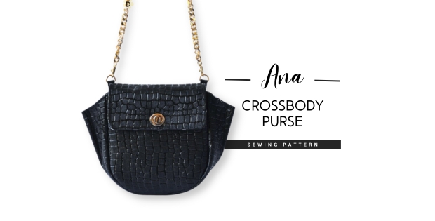 Ana Crossbody Purse sewing pattern - Sew Modern Bags