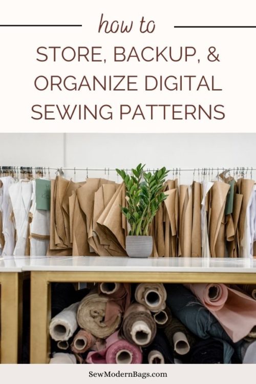 How to store, organise and backup your digital sewing patterns - Sew ...