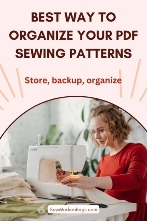 How to store, organise and backup your digital sewing patterns - Sew ...