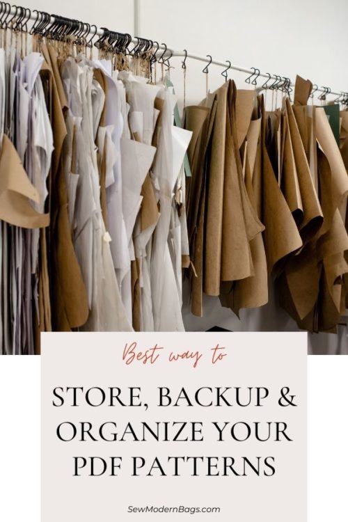 How to store, organise and backup your digital sewing patterns - Sew ...
